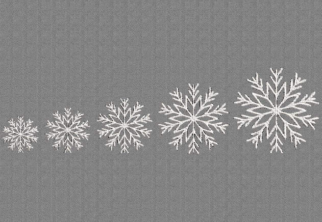 Snowflake Embroidery Machine Design - Etsy