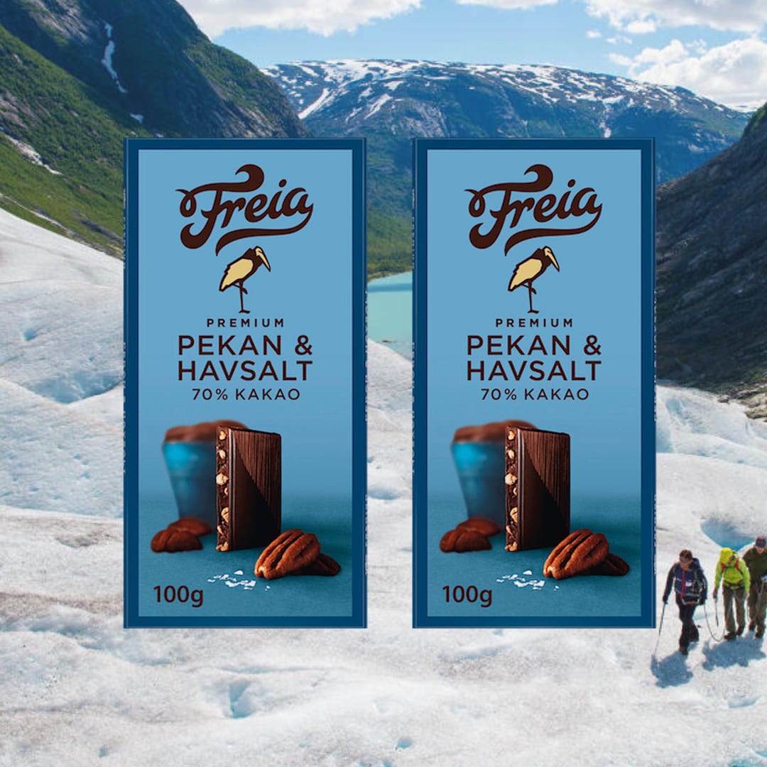 Norwegian Dark Chocolate With Pecans and Salt - 2 Pack Scandinavian ...