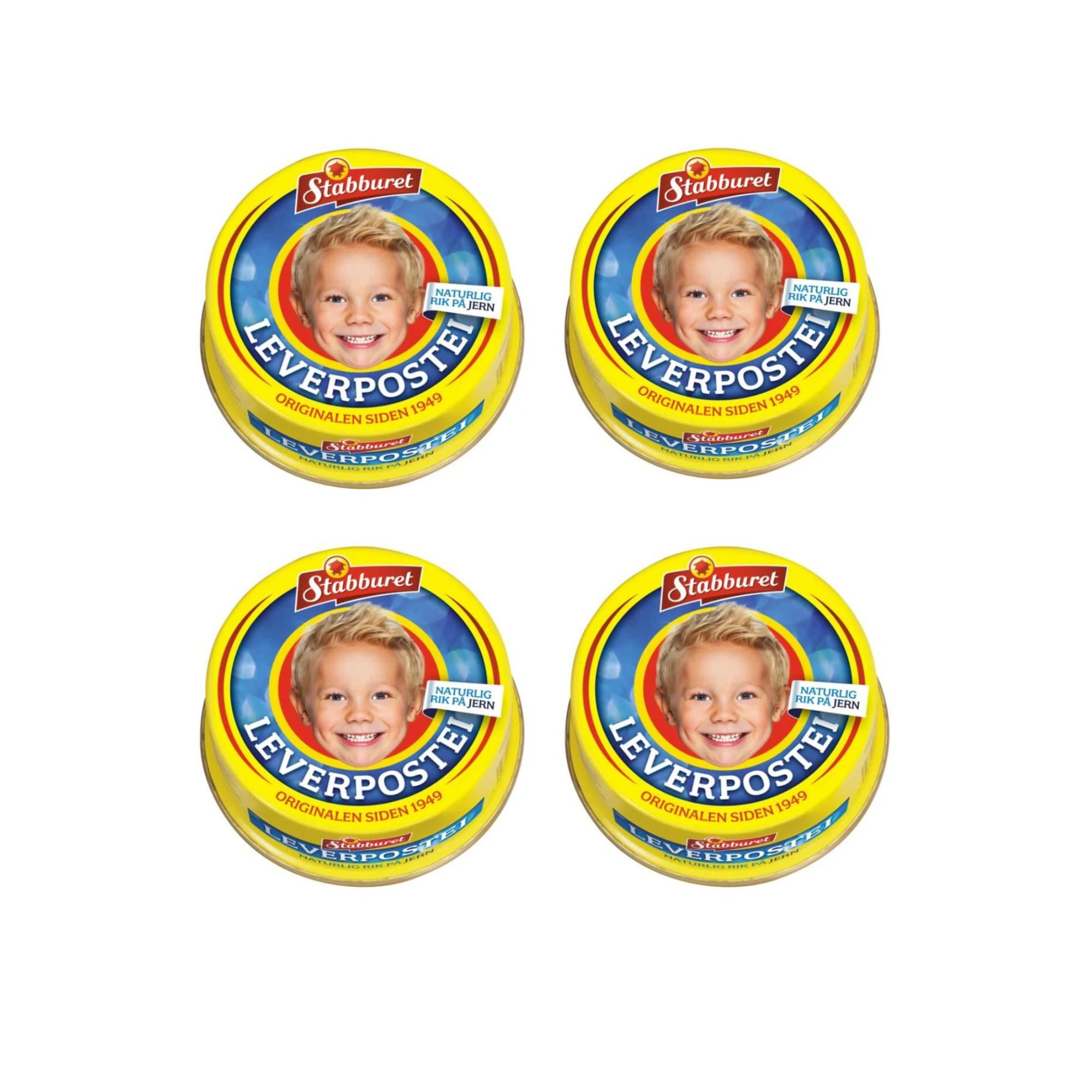 Stabburet Leverpostei - Pork Liver Pate 100 Gram (3.5 Oz) 4 Pack - Etsy