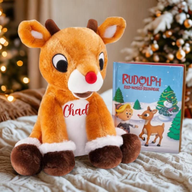Rudolf Character Plush - Etsy Canada