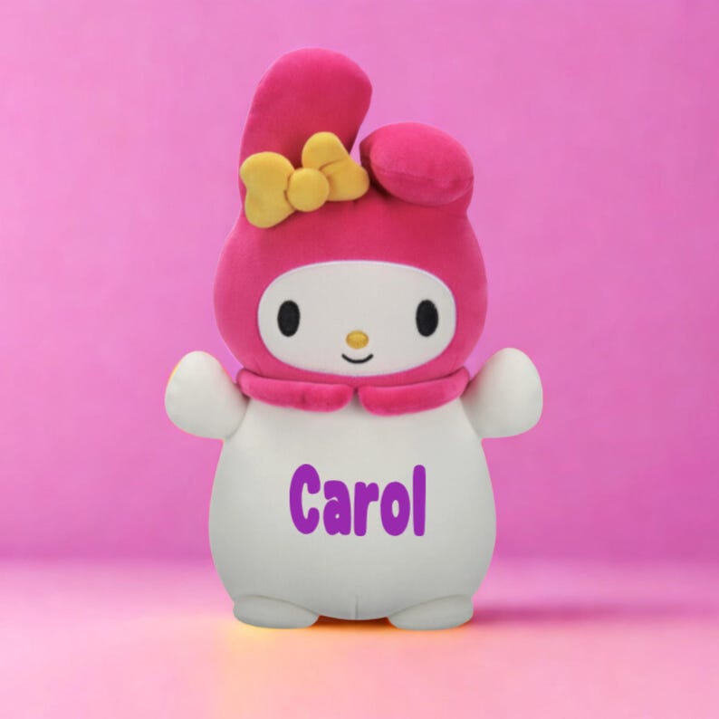 Hello Kitty Kuromi/ Melody 10 Inch Squishmallow Hugmee - Etsy