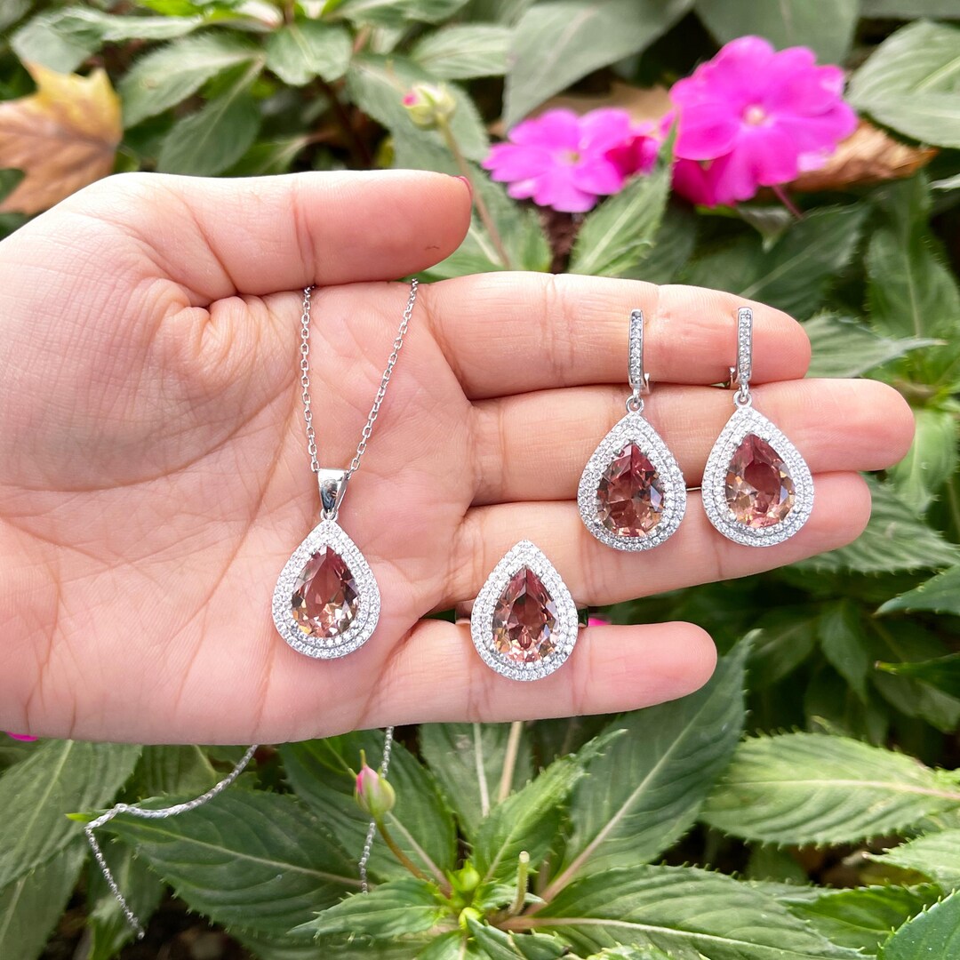 Sultanite Stone Jewelry Set, Color Change Stone Jewelry, Sultanite ...