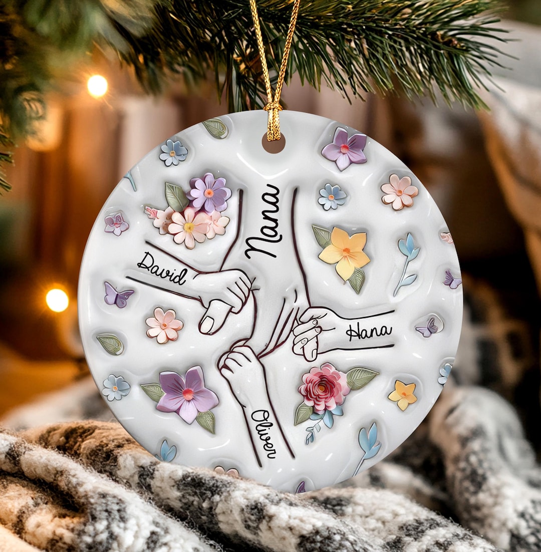 Personalized Holding Nana‘s Hand Mothers Day Gift Grandma 2025, You ...