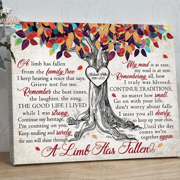 A Limb Has Fallen From the Family Tree - Etsy