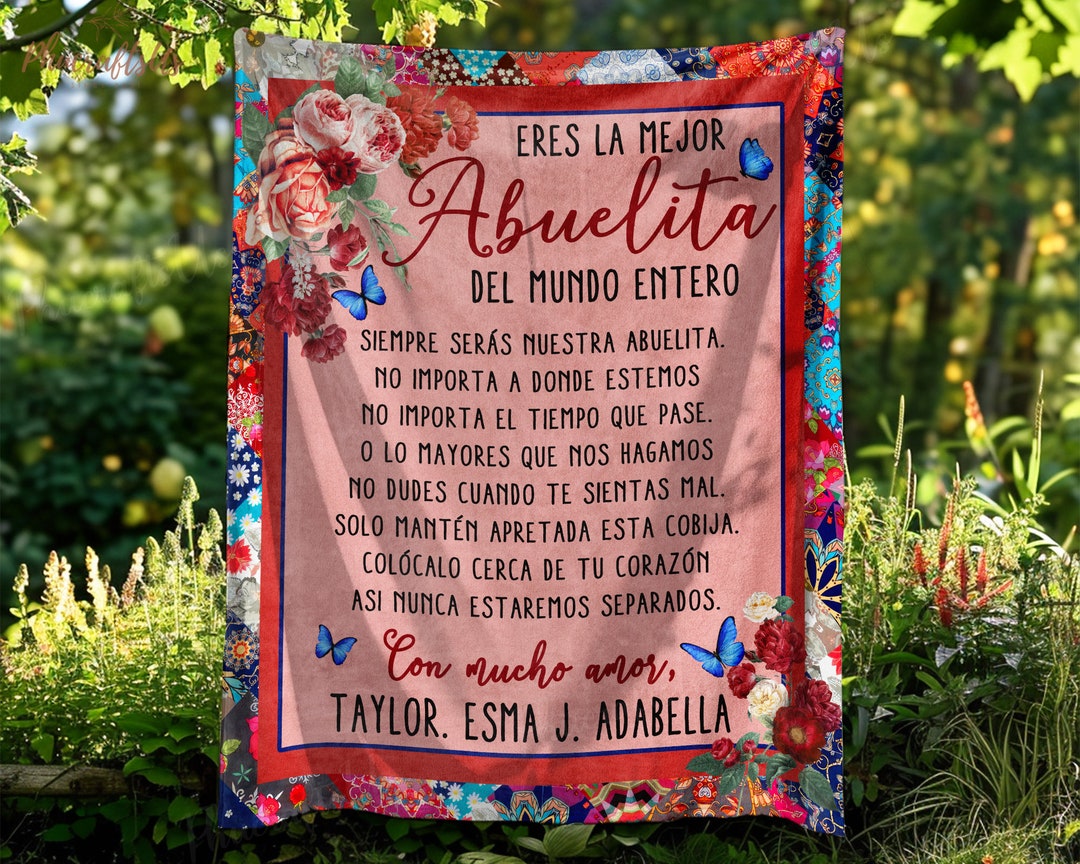 Spanish Abuela Gift for Grandma | Abuela Garden Make Life More Grand ...