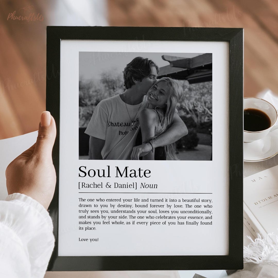 Personalized Soul Mate Definition Print, Soul Mate Definition ...