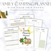 Printable Family Camping Planner: Kids Activities, Games, Packing List ...