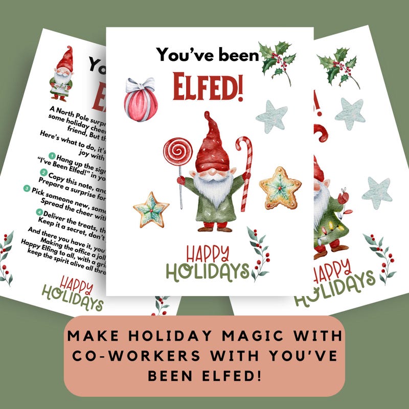 Youve Been Elfed - Etsy