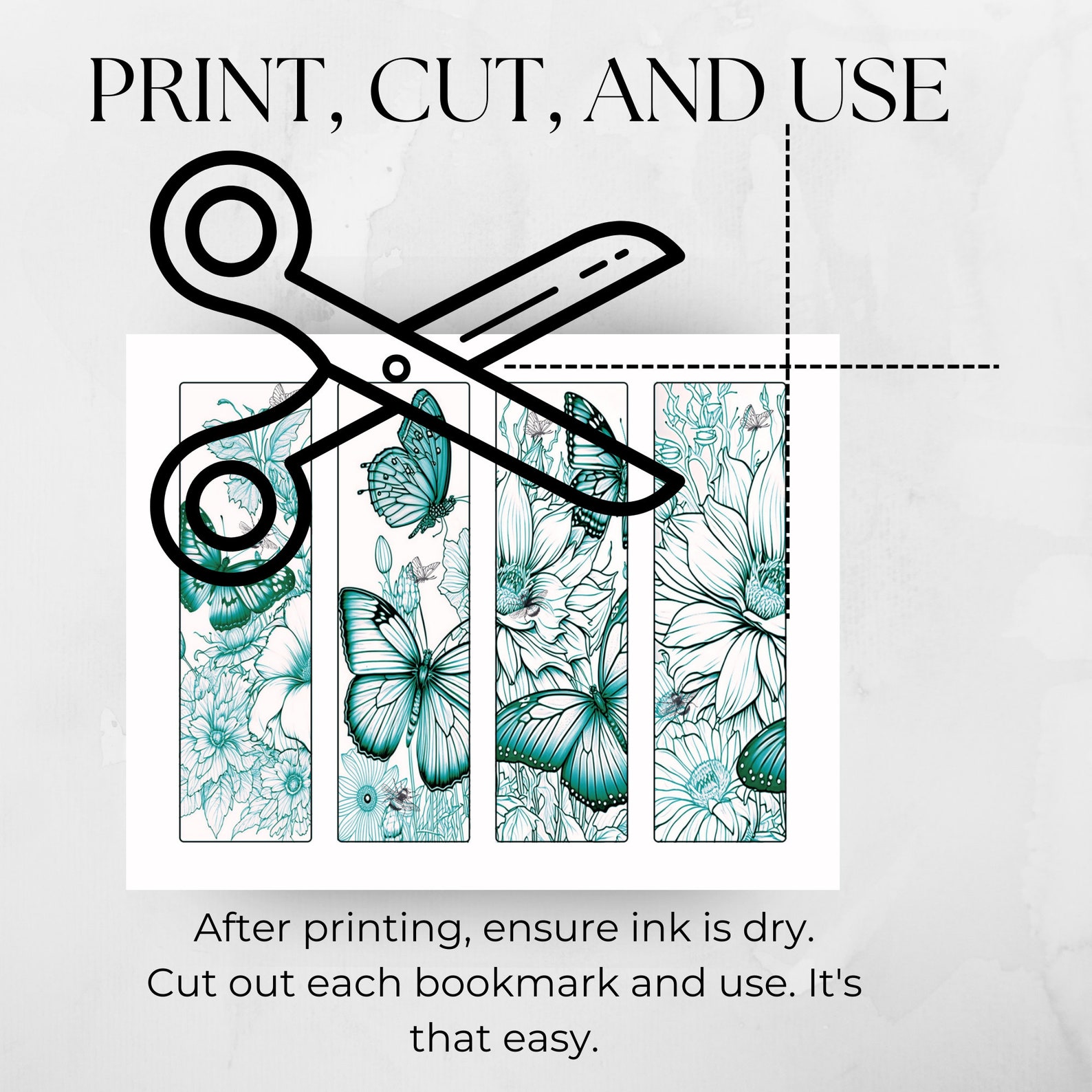 Printable Bookmark Bundle - 4 Sets of Themed Printable Bookmarks ...