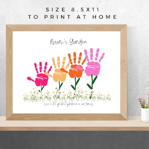 Children’s Handprint Art – DIY Craft Kid’s Handprints for Mommy’s ...