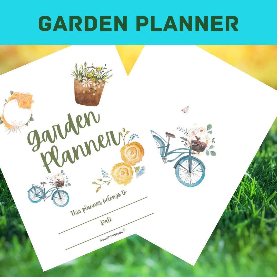 Printable Garden Planner, Expense Log, Harvest Tracker, Spring Plant ...