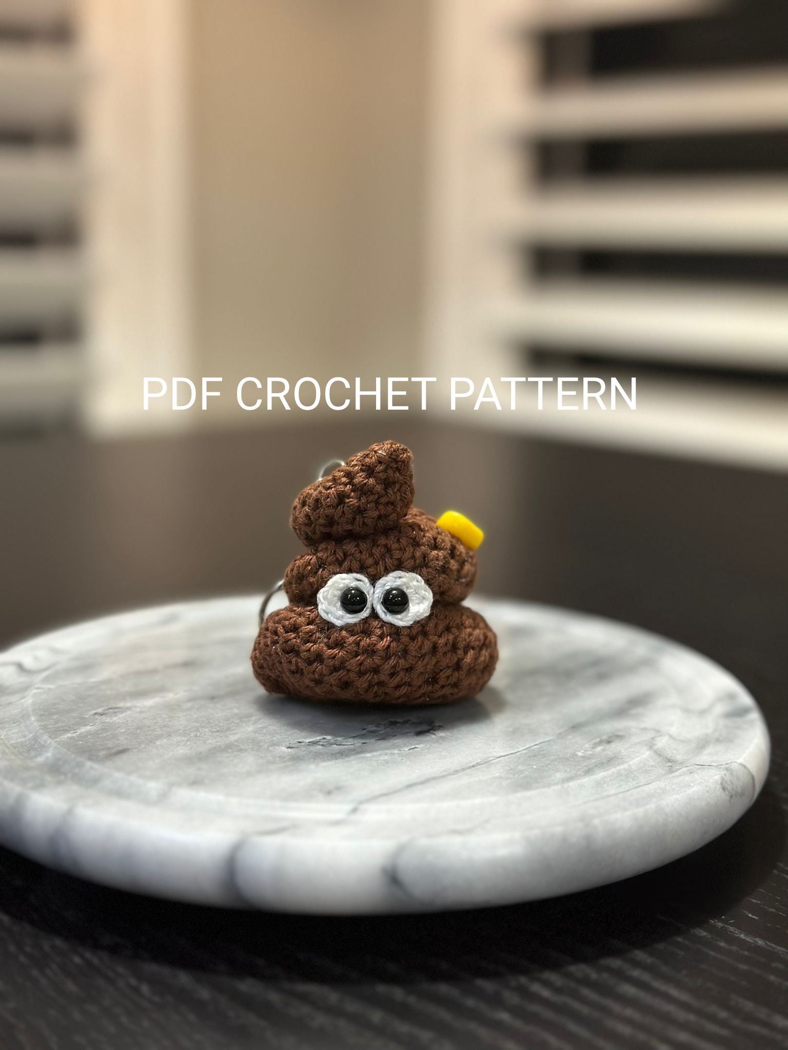 Crochet Poop Emoji Pattern - Etsy