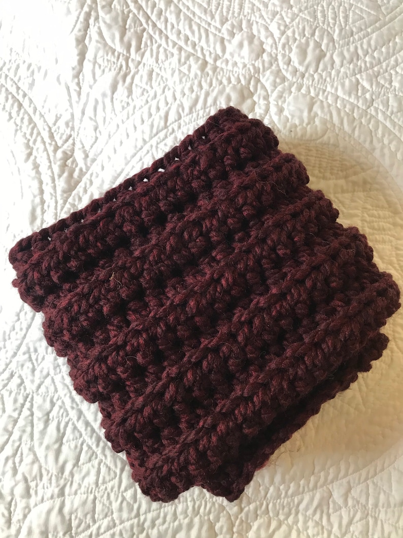 The Eloise Scarf X in Claret - Etsy