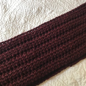 The Eloise Scarf X in Claret - Etsy
