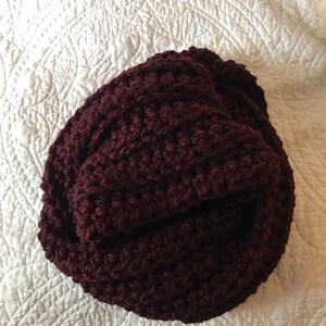 The Eloise Scarf X in Claret - Etsy