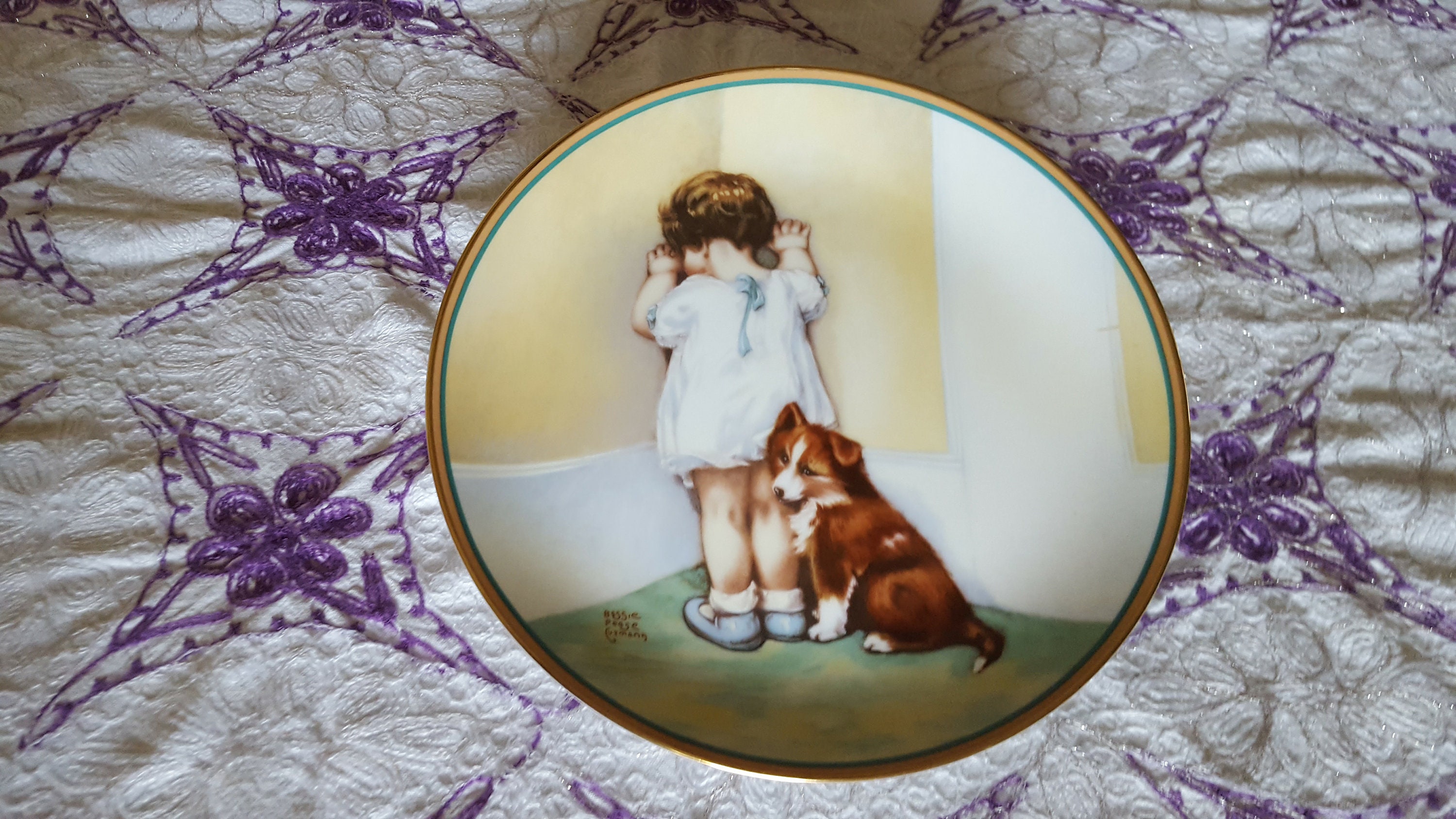 A Child's Best Friend Plate Collection by Hamilton Collection - Etsy