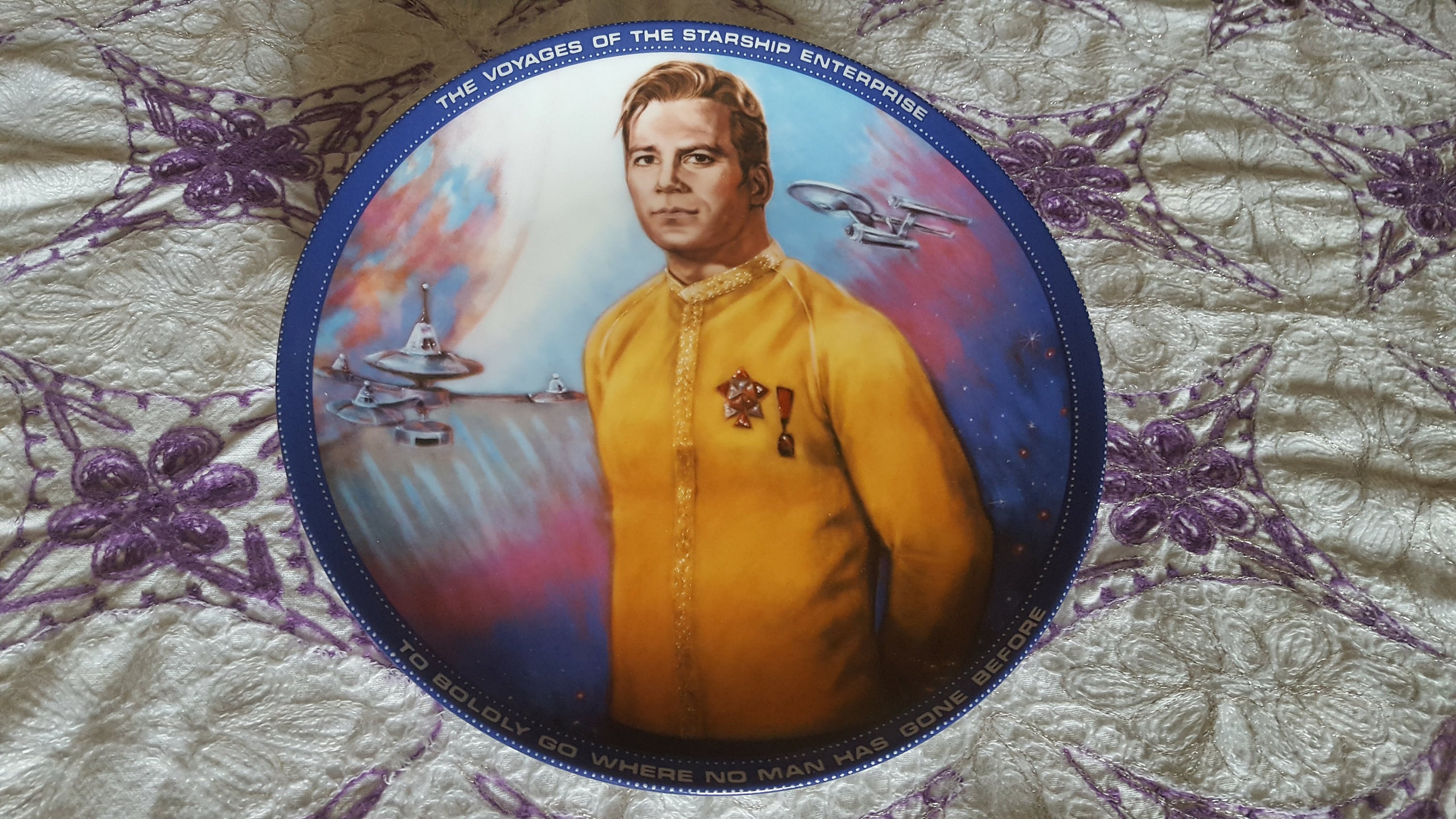Star Trek Plate Collection by the Hamilton Collection - Etsy
