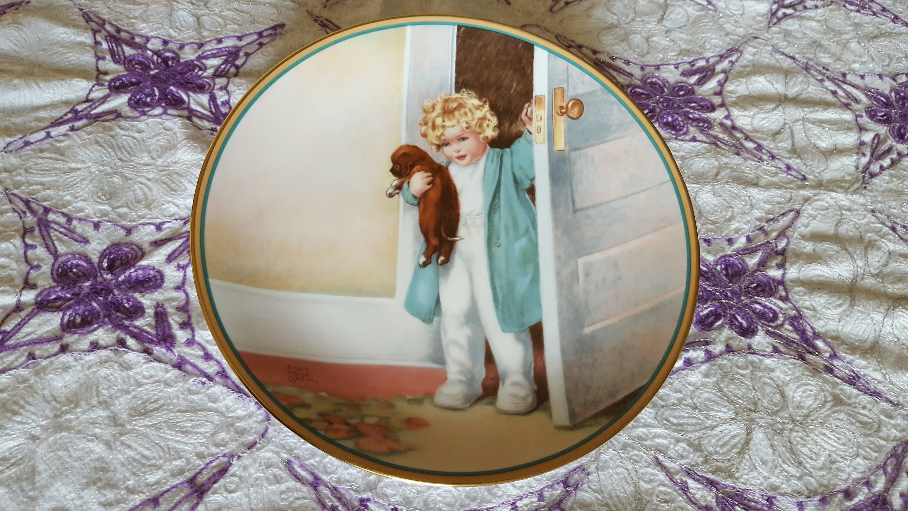 A Child's Best Friend Plate Collection by Hamilton Collection - Etsy