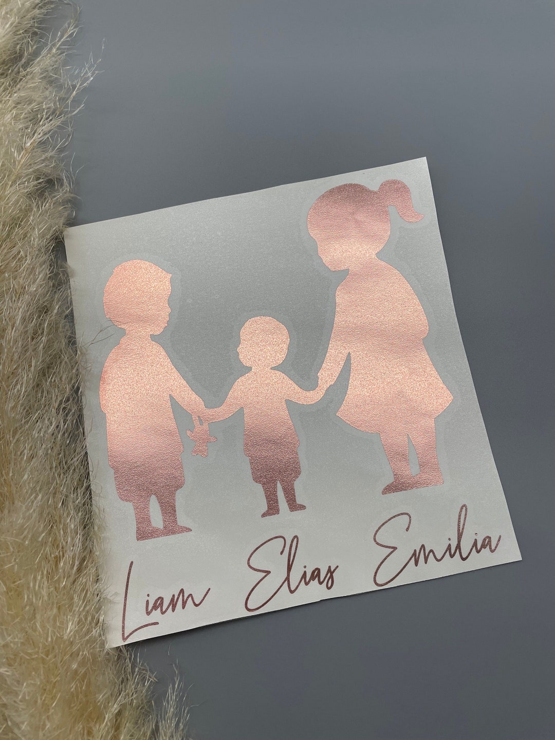 Personalized Car Stickers, Siblings Car Stickers, Girls Car Stickers ...