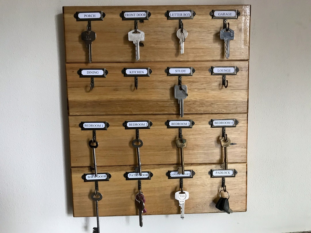 Key Holder 16 Way Key Holder 10 Key Rack Multi Key Hooks. - Etsy