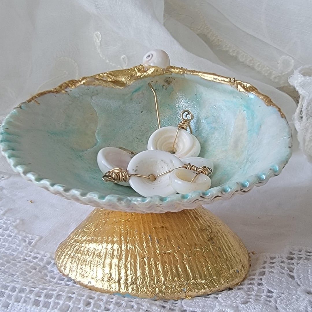 Shell Ring Dish Jewelry Dish - Etsy