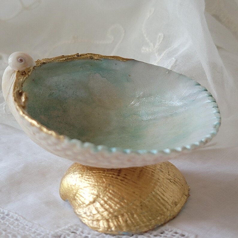 Shell Ring Dish Jewelry Dish - Etsy
