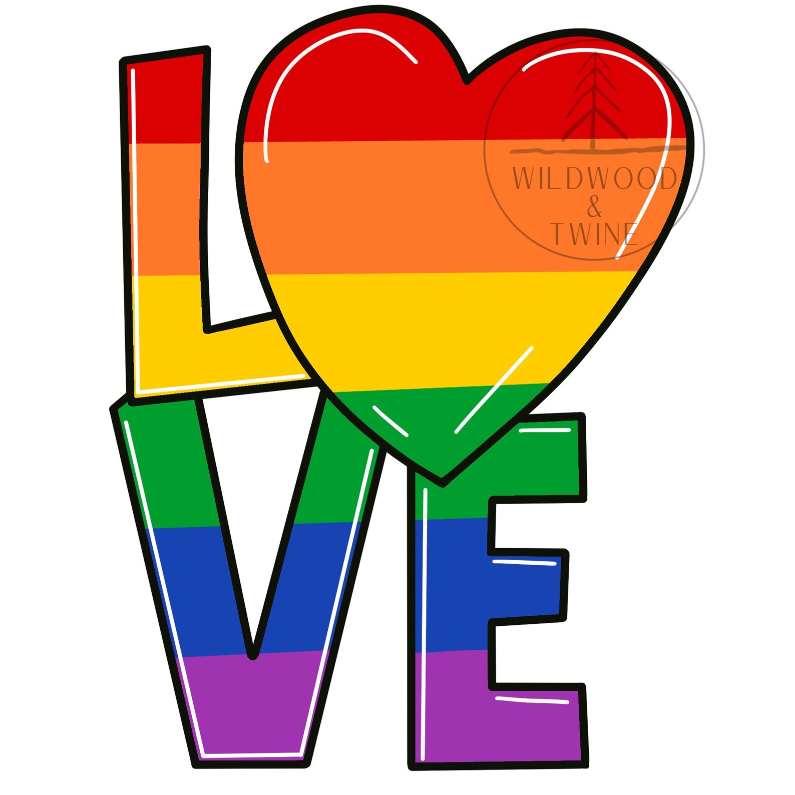 TEMPLATE Pride Love Door Hanger Template, Pride Door Hanger Template ...