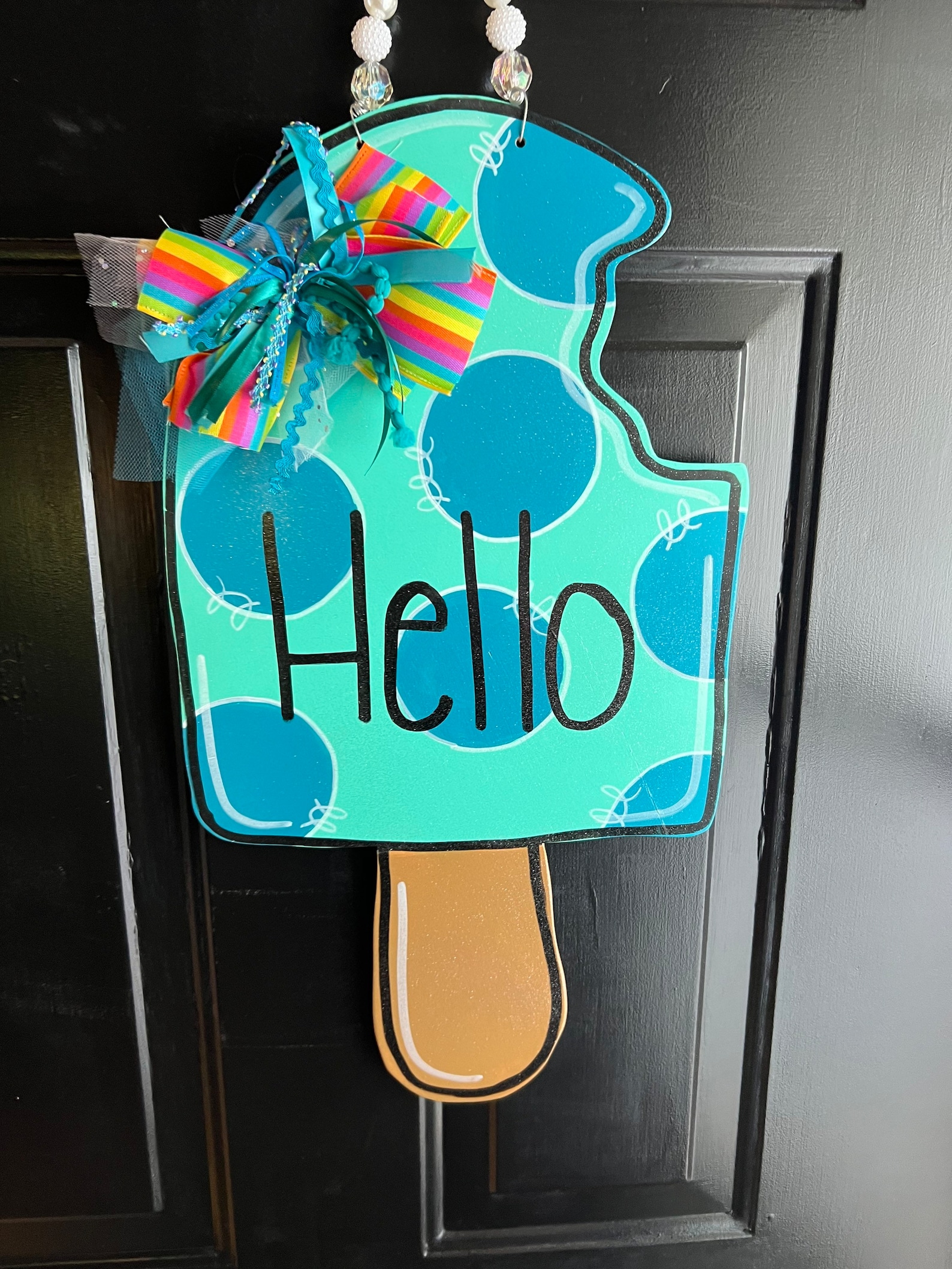 Popsicle Door Hanger - Etsy