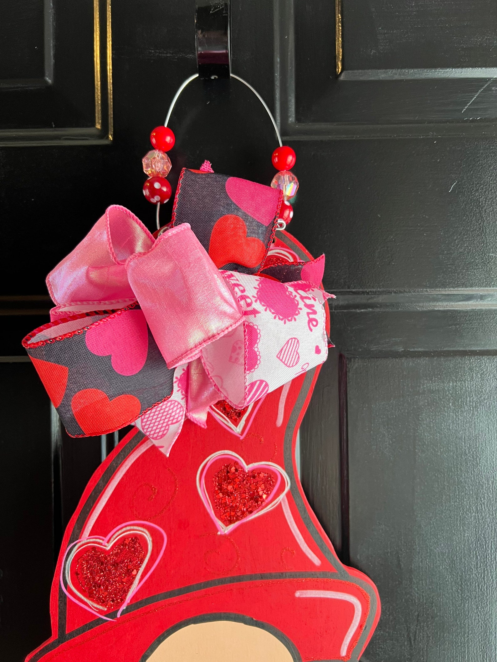 Valentine’s Day Gnome Door Hanger| Gnome Door Hanger| Doorhanger ...