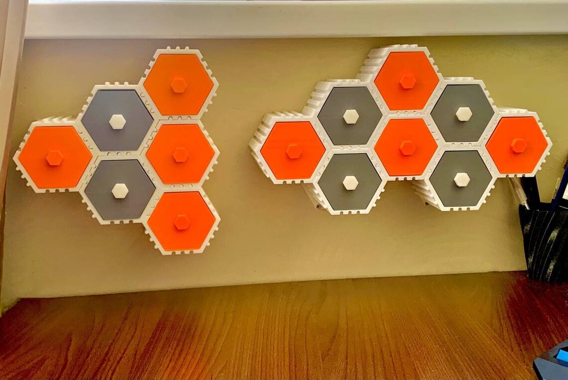 HIVE Modular Hex Drawers Hexagon Drawers Modular Organization Custom ...