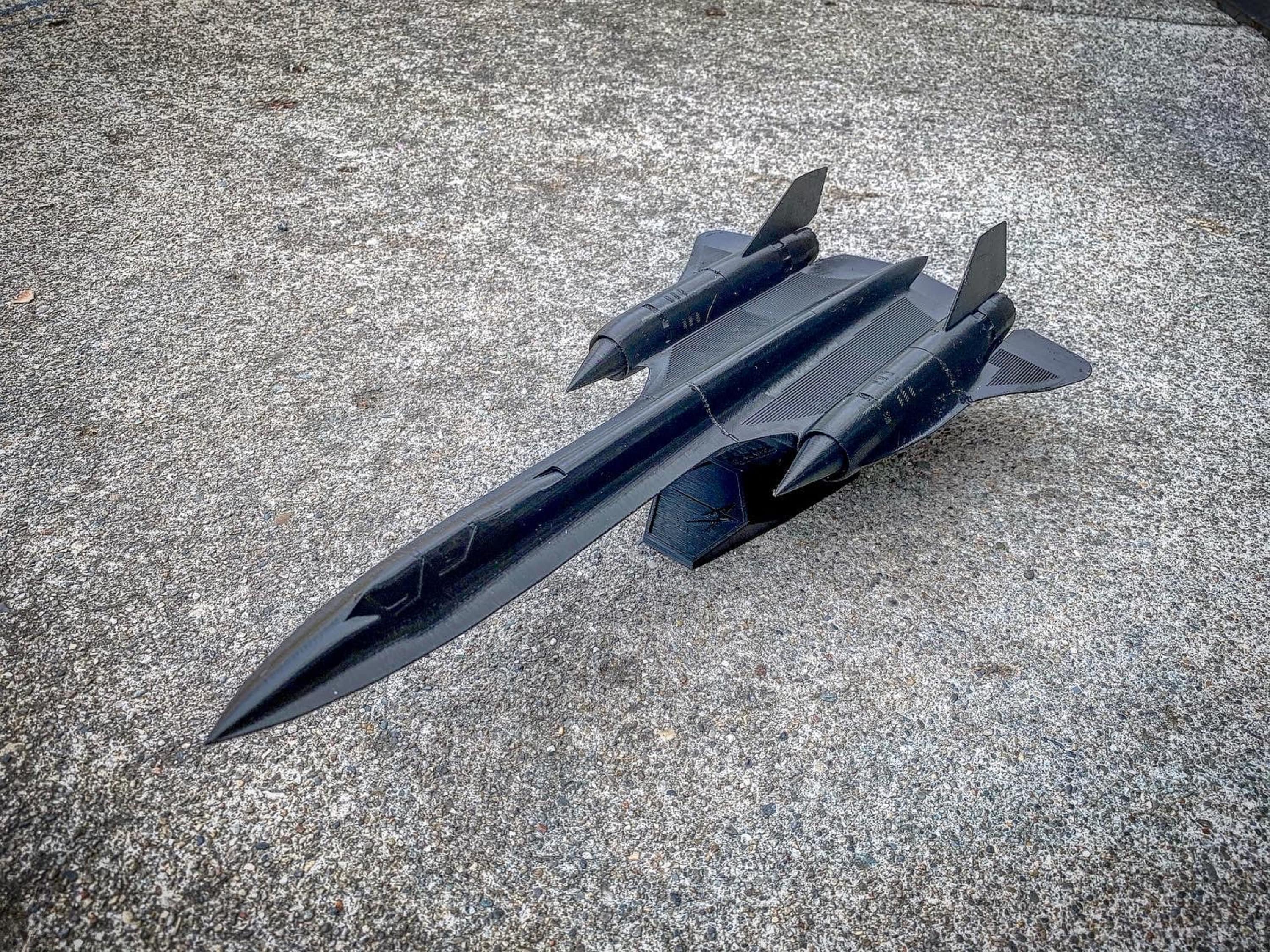 LOCKHEED SR-71A BLACKBIRD Pilot Gifts for Men, Airplane Decor, Gifts ...