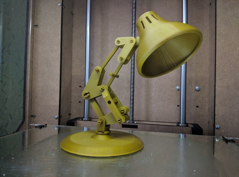 PIXAR LAMP Nightstand LIGHT Personalized Lamp Custom Desk - Etsy