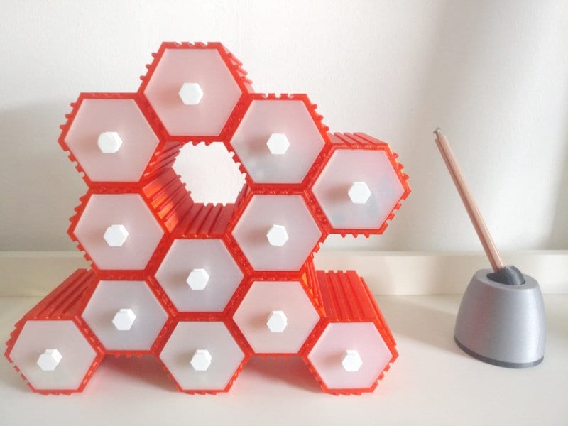 HIVE Modular Hex Drawers Hexagon Drawers Modular Organization Custom ...