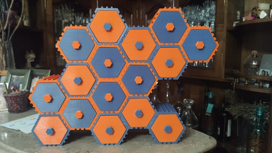 HIVE Modular Hex Drawers Hexagon Drawers Modular Organization Custom ...