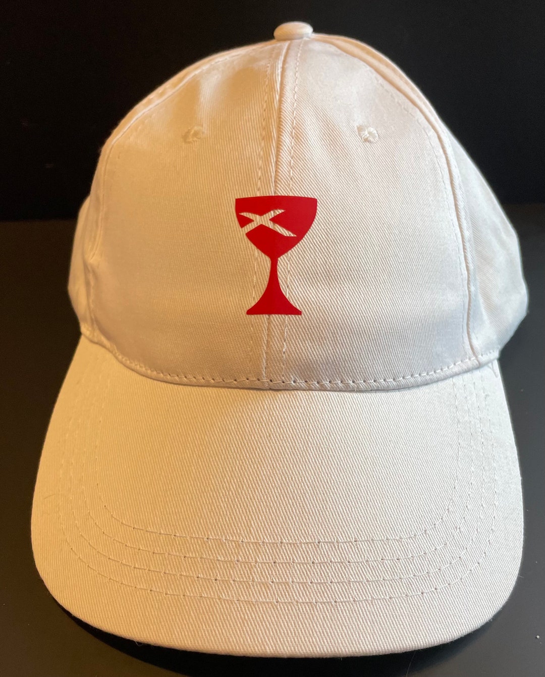 Christian Church (disciples of Christ) White Baseball Cap Featuring a ...