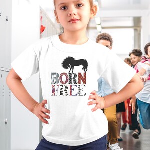 Born Free Printable Design Print on Demand PNG SVG Digital Download - Etsy