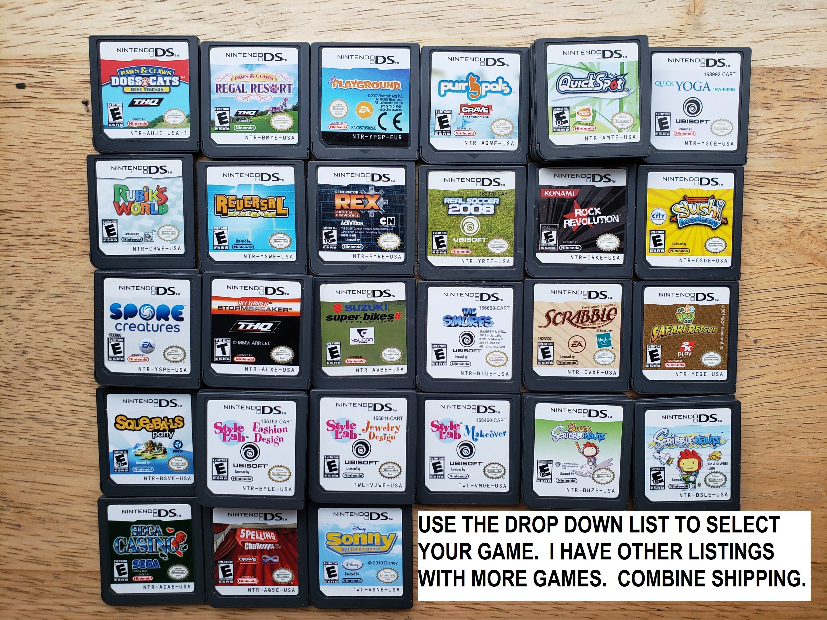 Nintendo DS Games Lot - munimoro.gob.pe