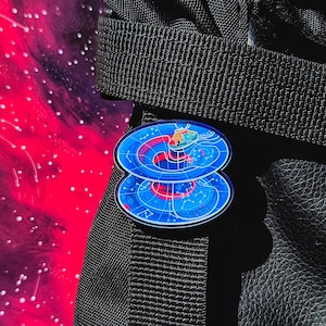 Wormhole Space Galaxy Pin: Astronauts Catching Stars, Sci-fi Space ...