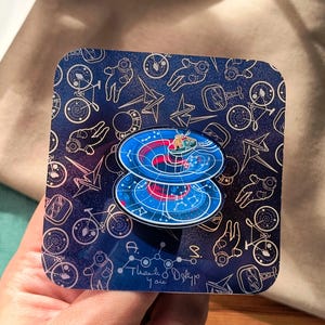 Wormhole Space Galaxy Pin: Astronauts Catching Stars, Sci-fi Space ...