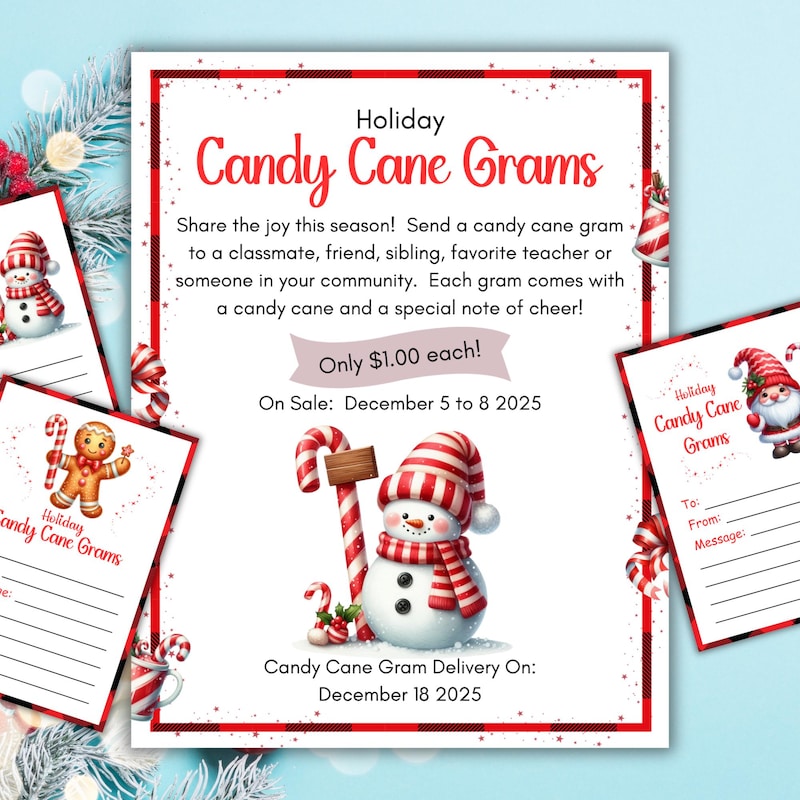 Candy Cane Grams - Etsy