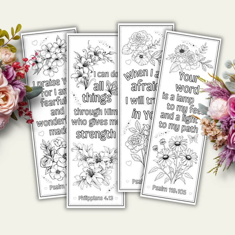 Bible Verse Flowers - Etsy