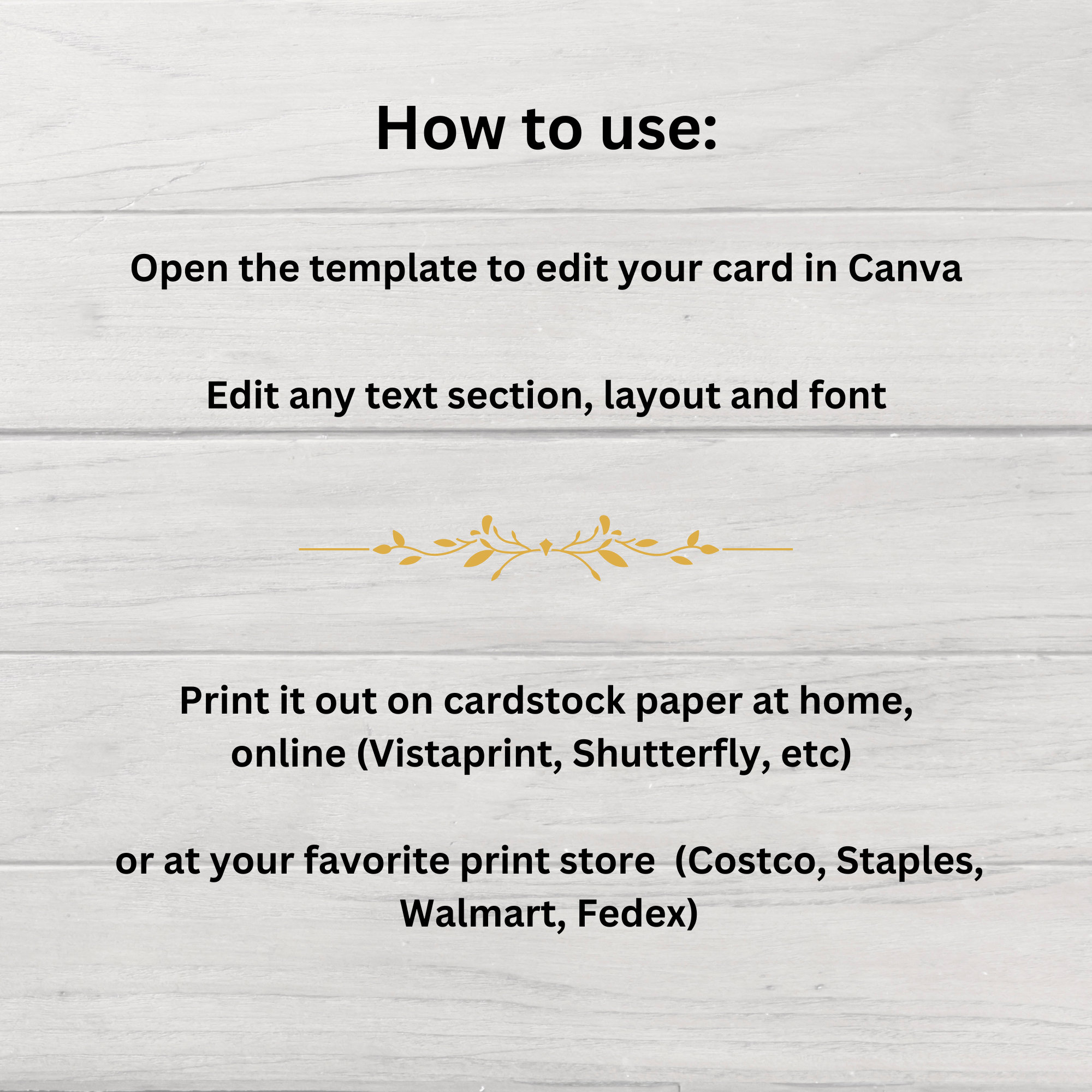 Editable Recipe Card Template Modern Recipe Card Printable Personalized ...