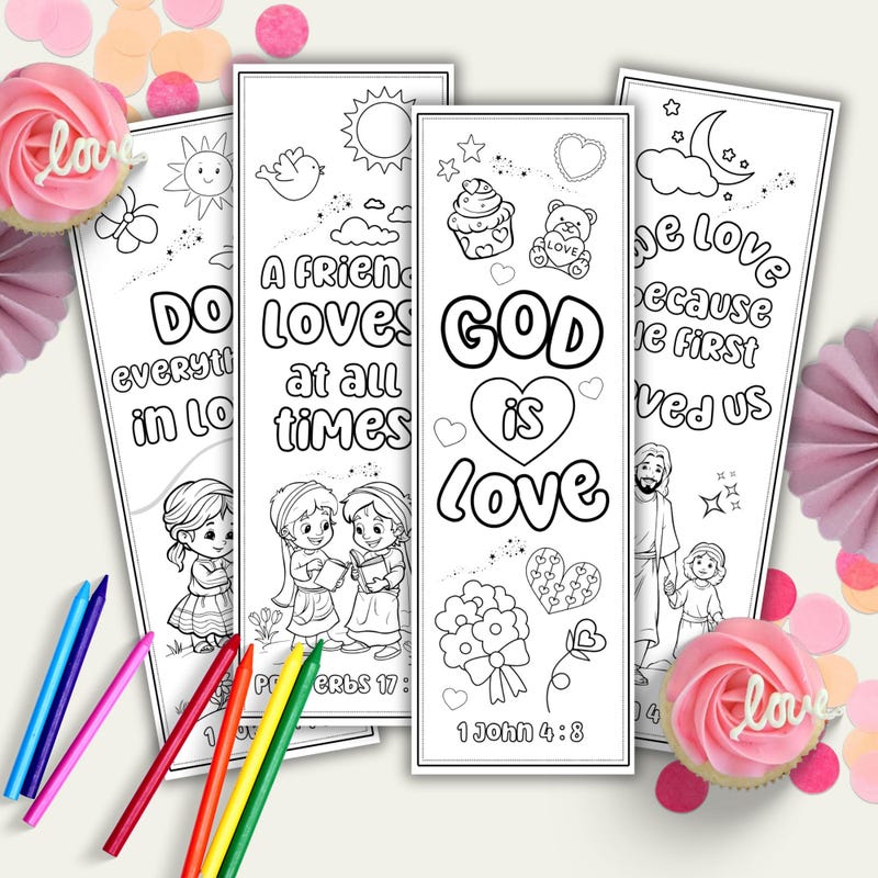 Valentine Bookmark - Etsy