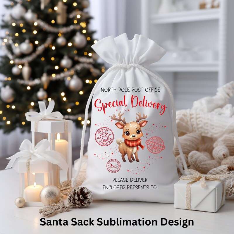 Personalized Santa Sack - Etsy