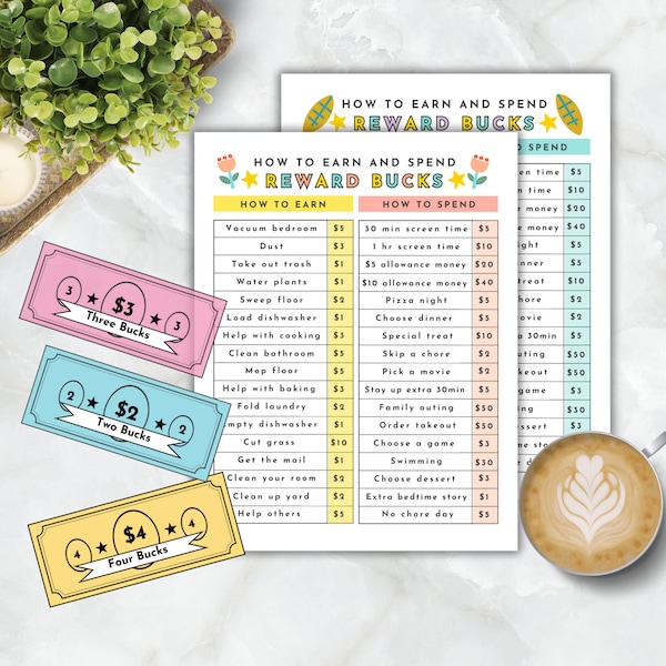 Printable Behavior Dollars - Etsy
