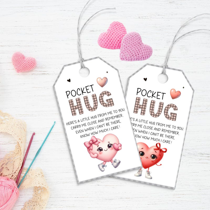 Pocket Hug Template - Etsy