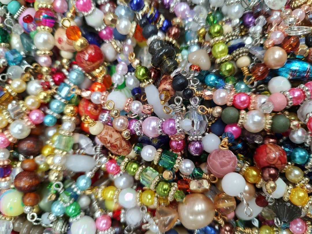 20 ORIGINAL Bead Dangles, Journal Charms, Beaded Journal Charms ...