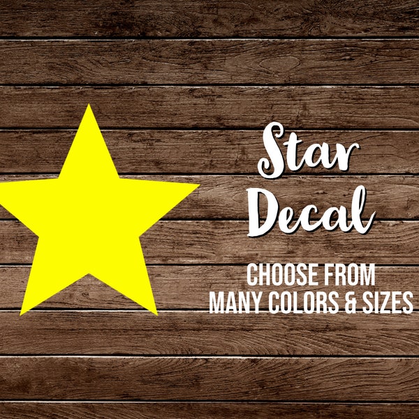 Yellow Star - Etsy