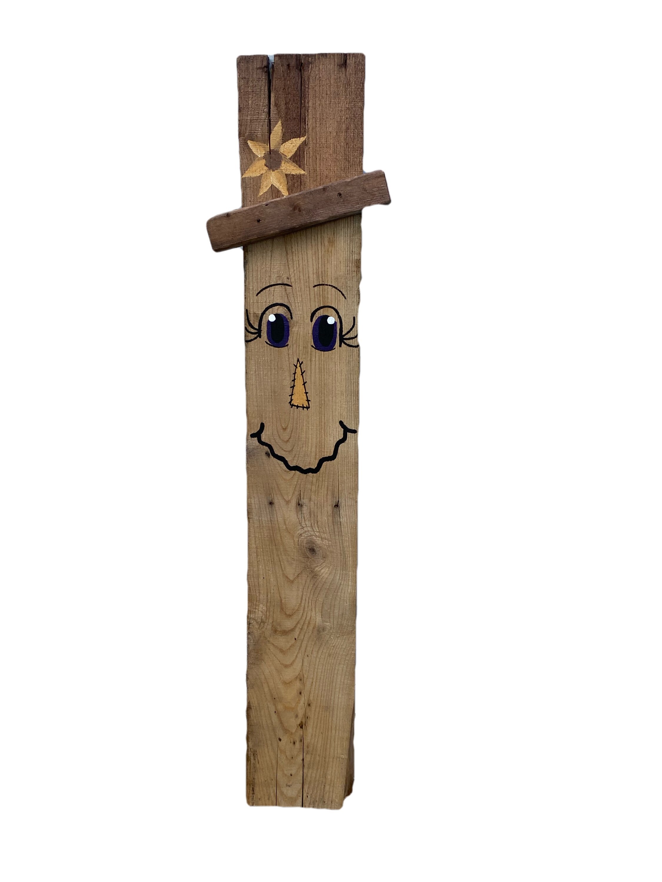 Pallet Scarecrow Porch Leaner Decor - Etsy