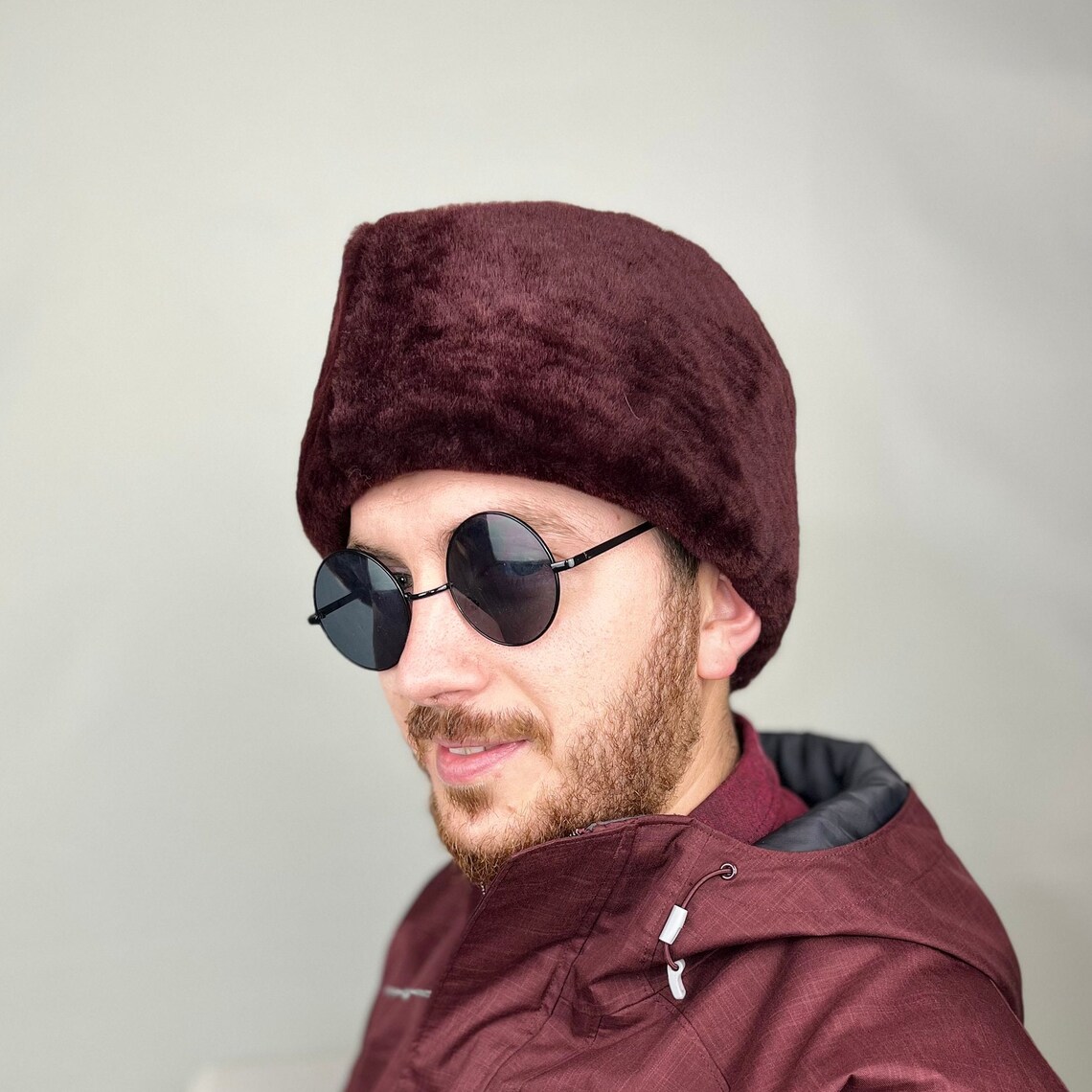 Karakul Qaraqul Jinnah Cap, Lamb Board Tail Kufi Fur Sheep Hat Handmade ...